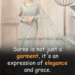 150 Best Traditional Saree Captions & Quotes For Instagram